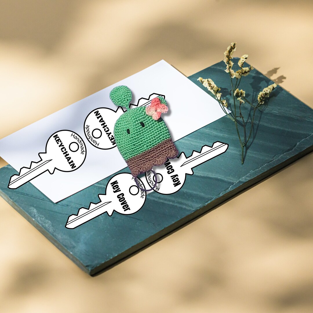 PDF Key Templates for Handmade Keychains Key Covers and Key Organizers ...