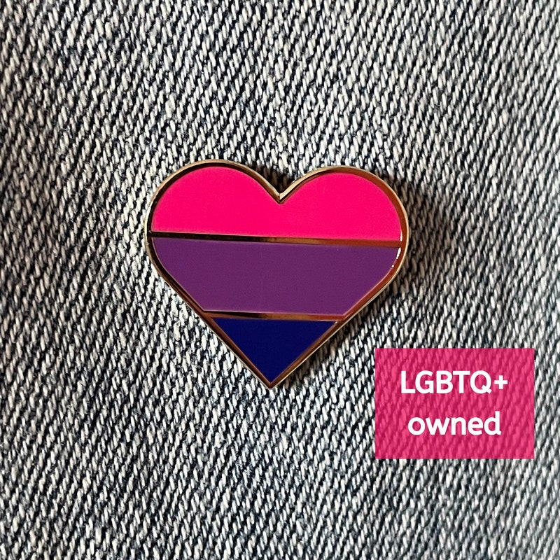 Bisexual Pride Pins - Etsy