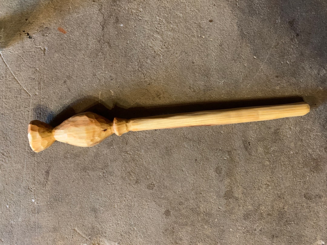 Wooden Spurtle - Willow - Hand Carved Spurtle / Spurtel / Spurtil ...