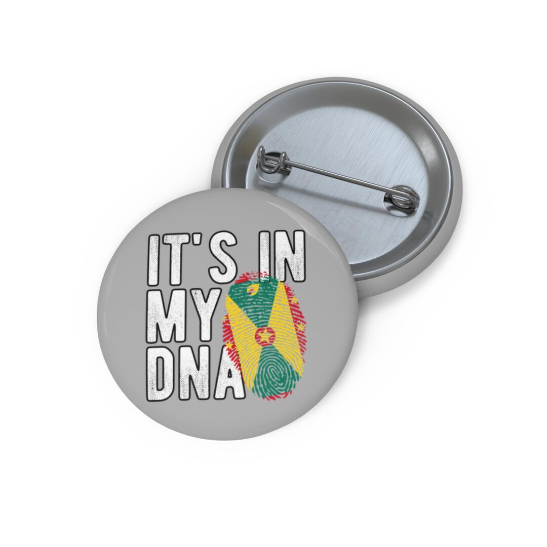 My DNA Greneda Pin Button, Festival, Custom Gift, Souvenir, Pride ...