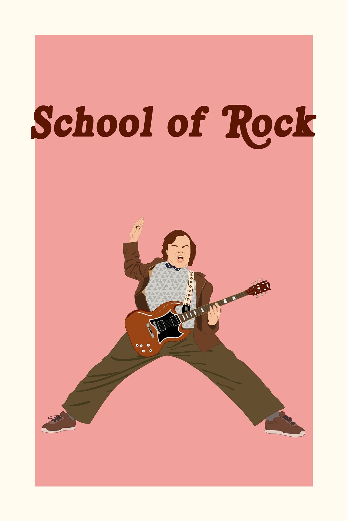 School of Rock Poster - Digital Download - Etsy