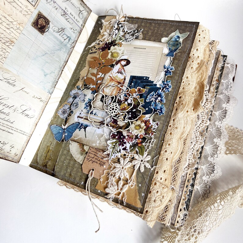Vintage Junk Journal. Scrapbooking Junk Journal. Junk Book. - Etsy