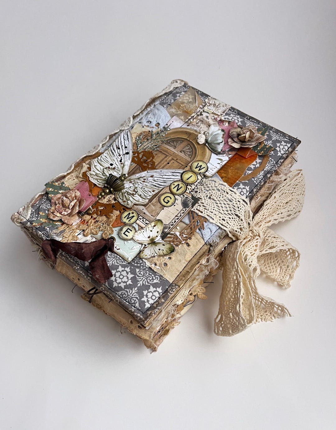 Vintage Junk Journal. Junk Book. Handmade Journal - Etsy