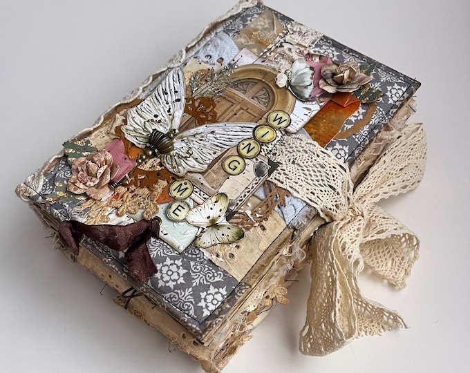 Vintage Junk Journal. Junk Book. Handmade Journal - Etsy
