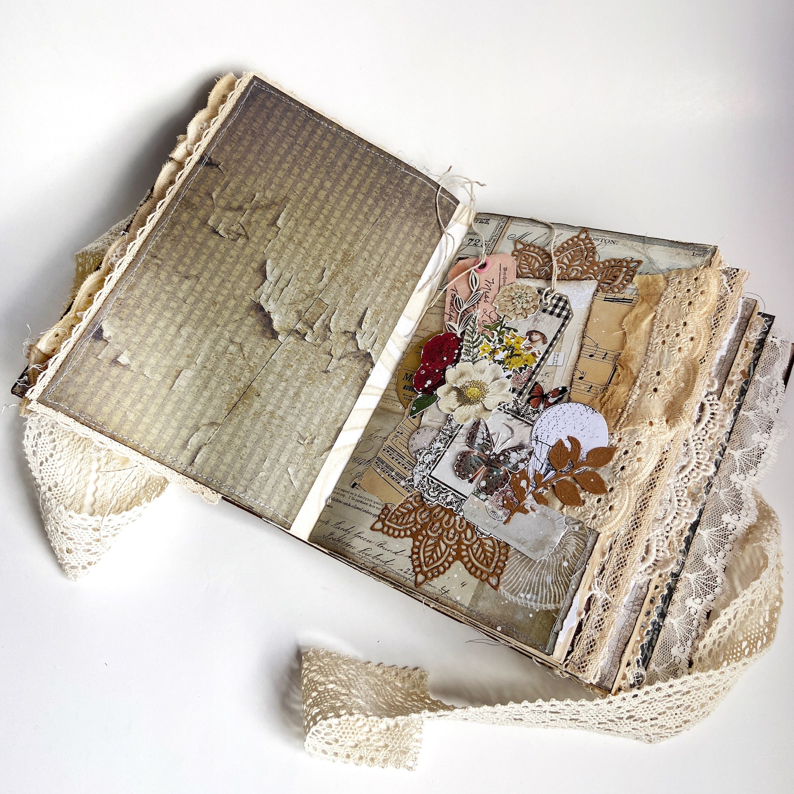 Vintage Junk Journal. Scrapbooking Junk Journal. Junk Book. - Etsy