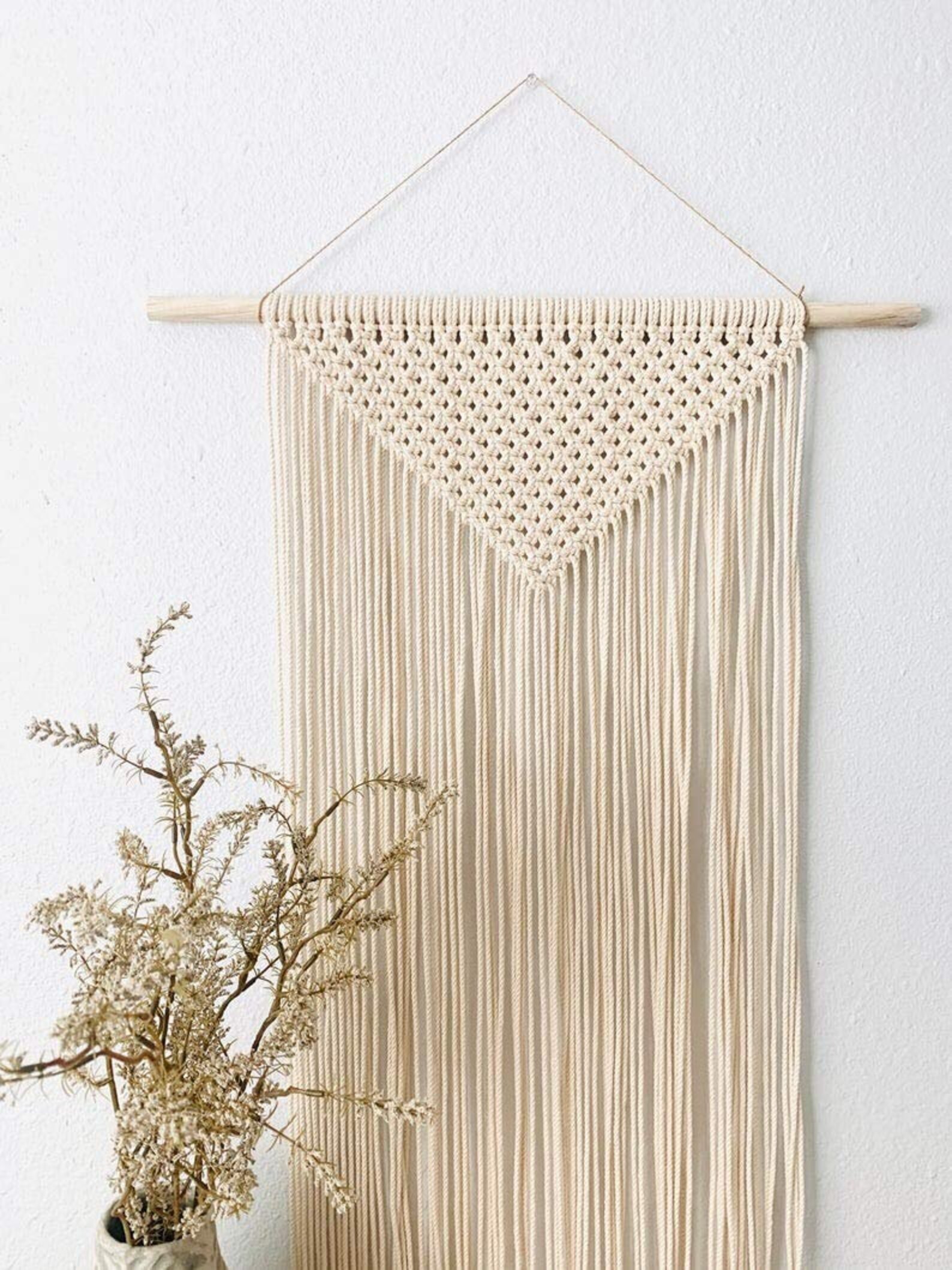 Macrame Wall Hanging Beginner Macrame Kit Gift Boho W03 - Etsy