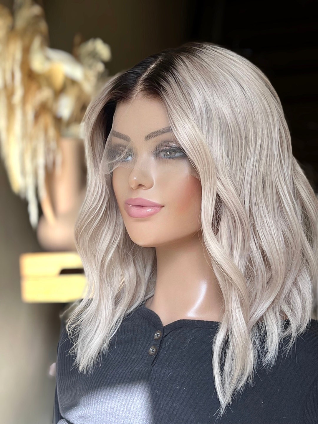 Blonde Bob 100% Human Hair - Etsy