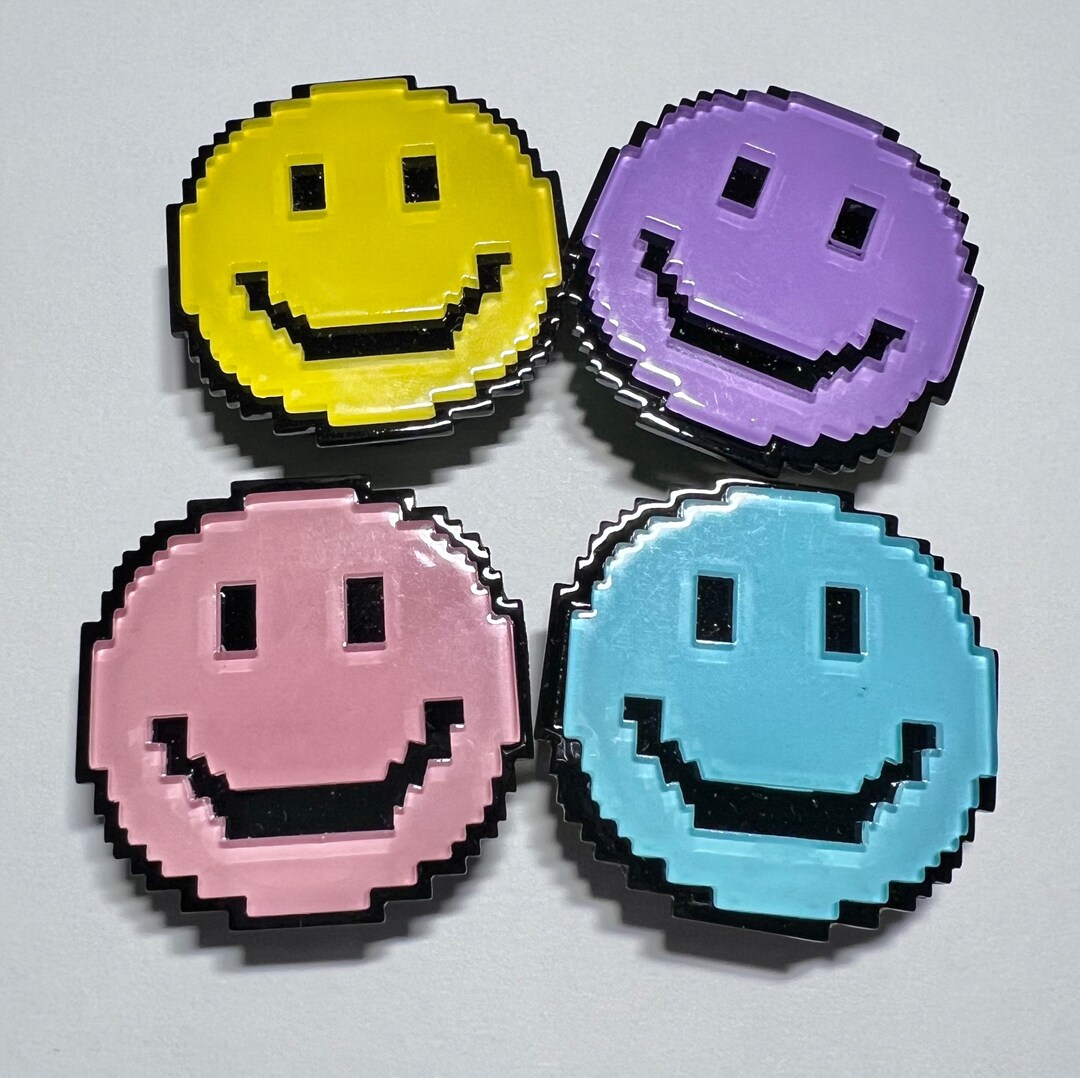 Cute Resin Smiley Face Phone Grip - Etsy