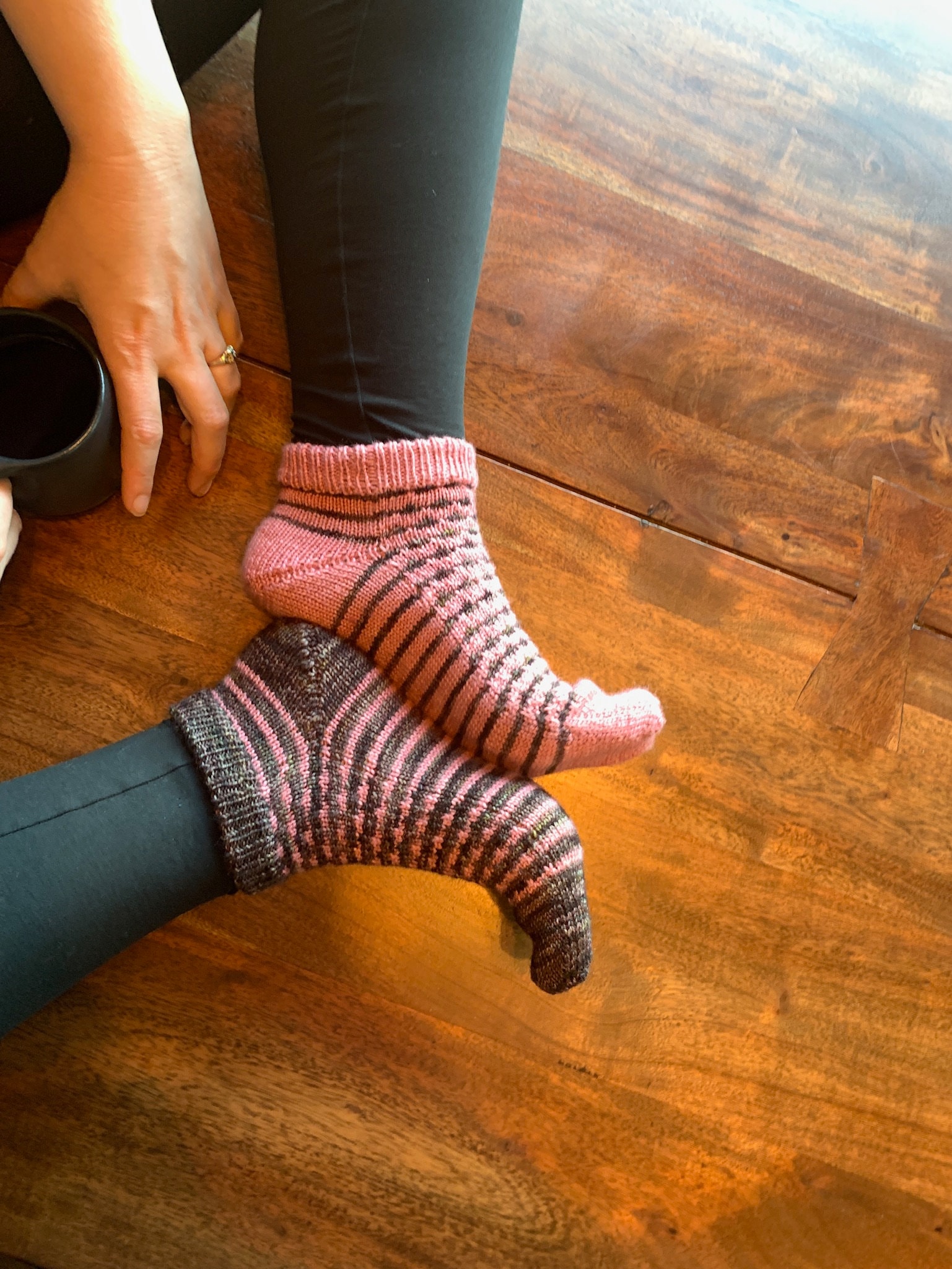 Gordon, the Giving Socks Knitting Pattern, Socks, Shorty, Stripes - Etsy