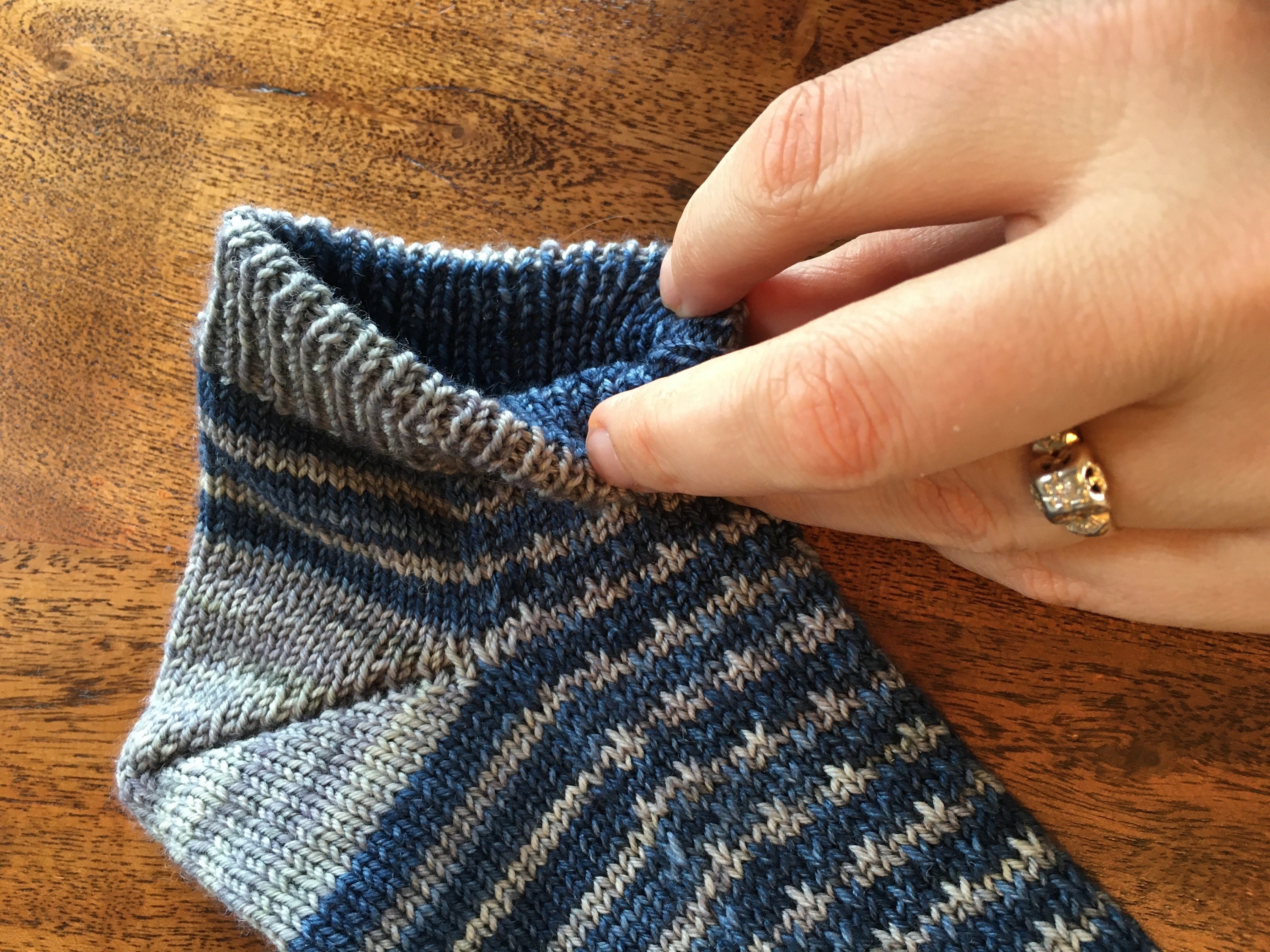 Gordon, the Giving Socks Knitting Pattern, Socks, Shorty, Stripes - Etsy