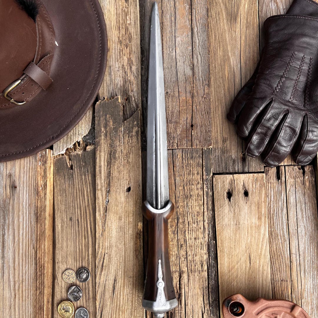 LARP Dagger "rognoni", Safe PU Foam Knife for Larp and Cosplay. - Etsy