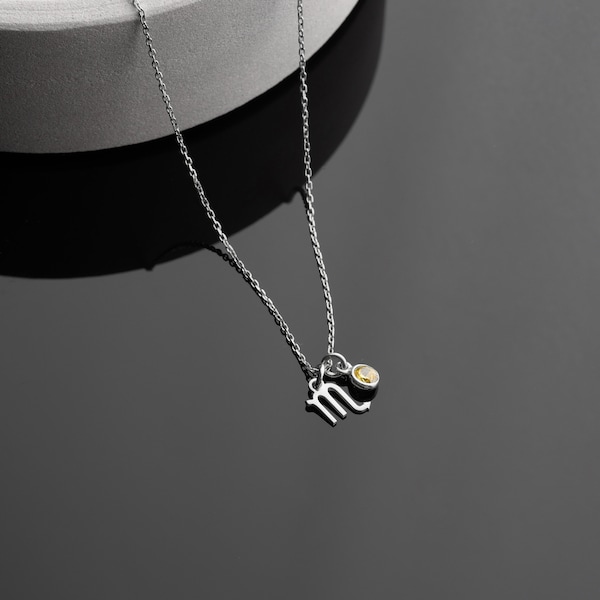 Scorpio Necklace - Etsy