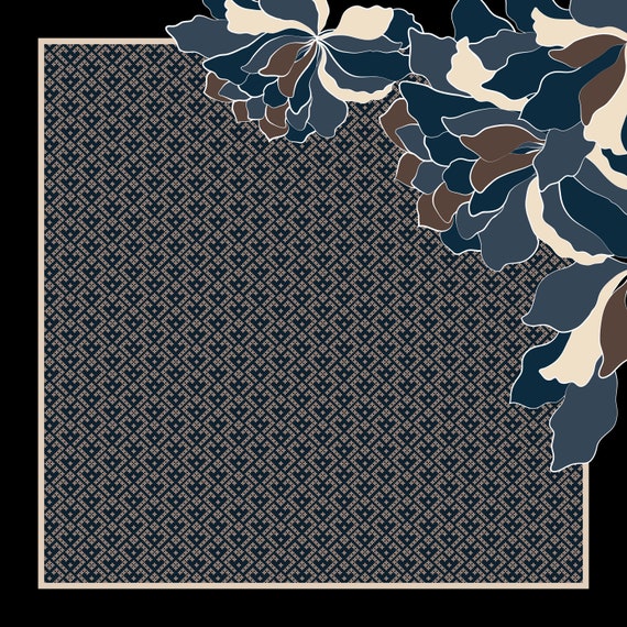 Scarf Design Adobe Illustrator File | Etsy