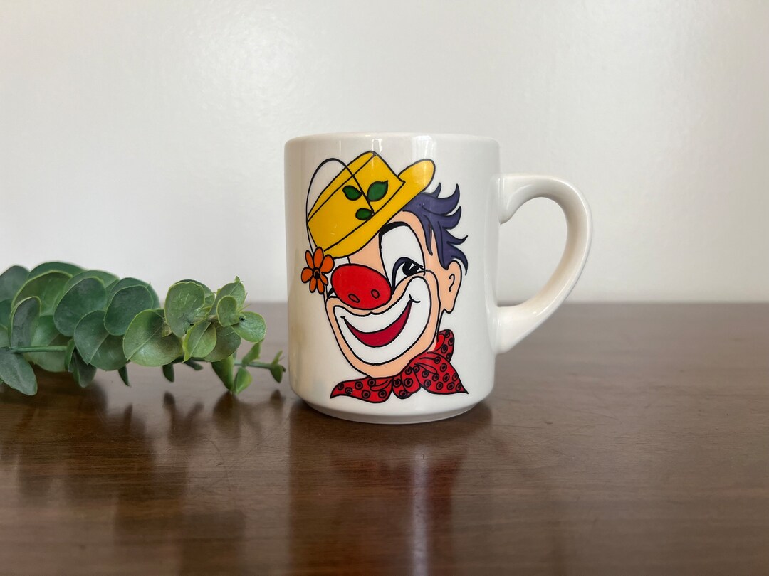 Vintage Clown Mug, Clown Mug, Clown Cup, Gifts Clown Lovers, Clowns - Etsy