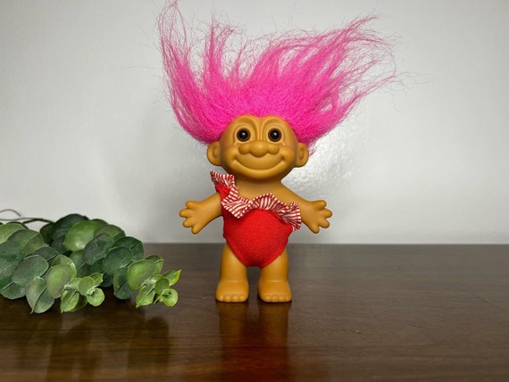 Vintage Troll Doll Red Bikini Bathing Suite Beach Troll Doll - Etsy