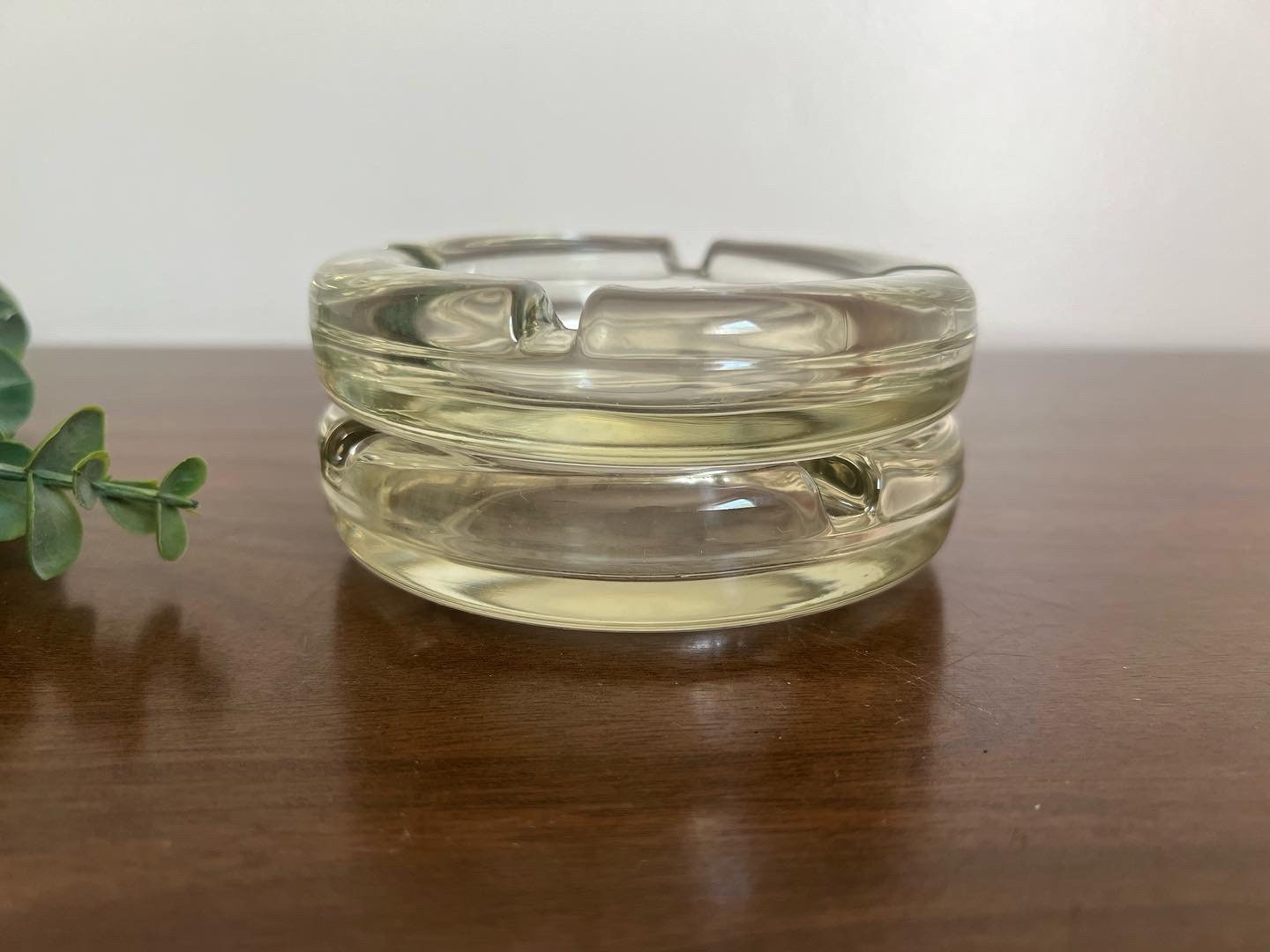 Vintage Glass Ashtrays, Vintage Round Ashtrays, Ashtrays, Retro Ashtrays, Smoker Gifts, Set of ...