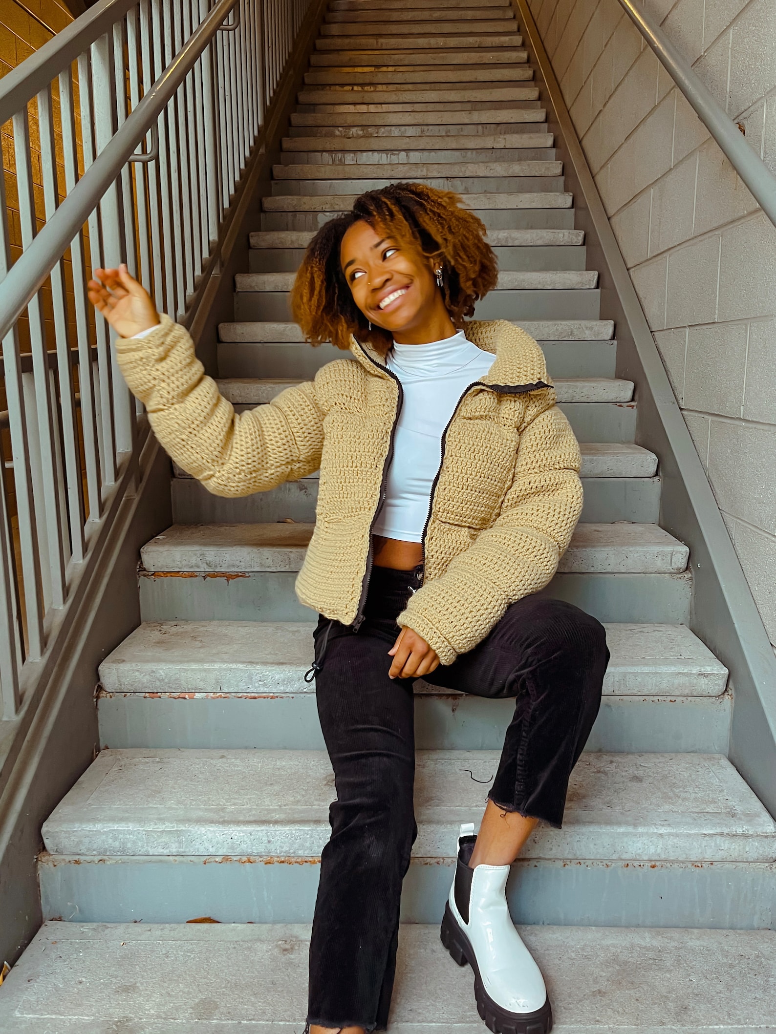 Crochet Puffer Jacket Pattern digital Download Winter - Etsy