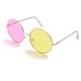Spamton G. Spamton Glasses Pink and Yellow Circle Glasses - Etsy Canada