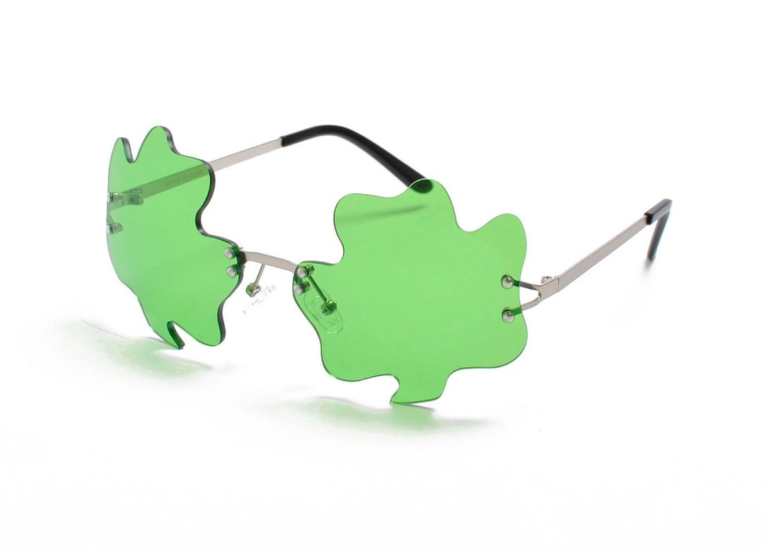 St. Patricks Day Glasses | Festival | Green Clover | Shamrock | Holiday ...