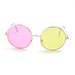 Spamton G. Spamton Glasses Pink and Yellow Circle Glasses - Etsy Canada