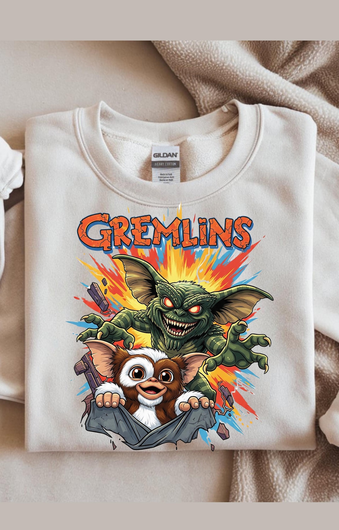 Gremlins PNG: 80s Horror Movie Sublimation Design Digital Download - Etsy