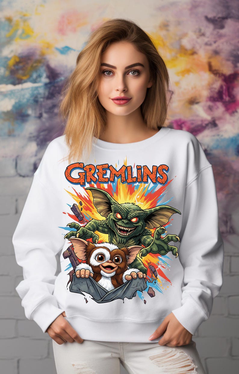 Gremlins PNG: 80s Horror Movie Sublimation Design Digital Download - Etsy