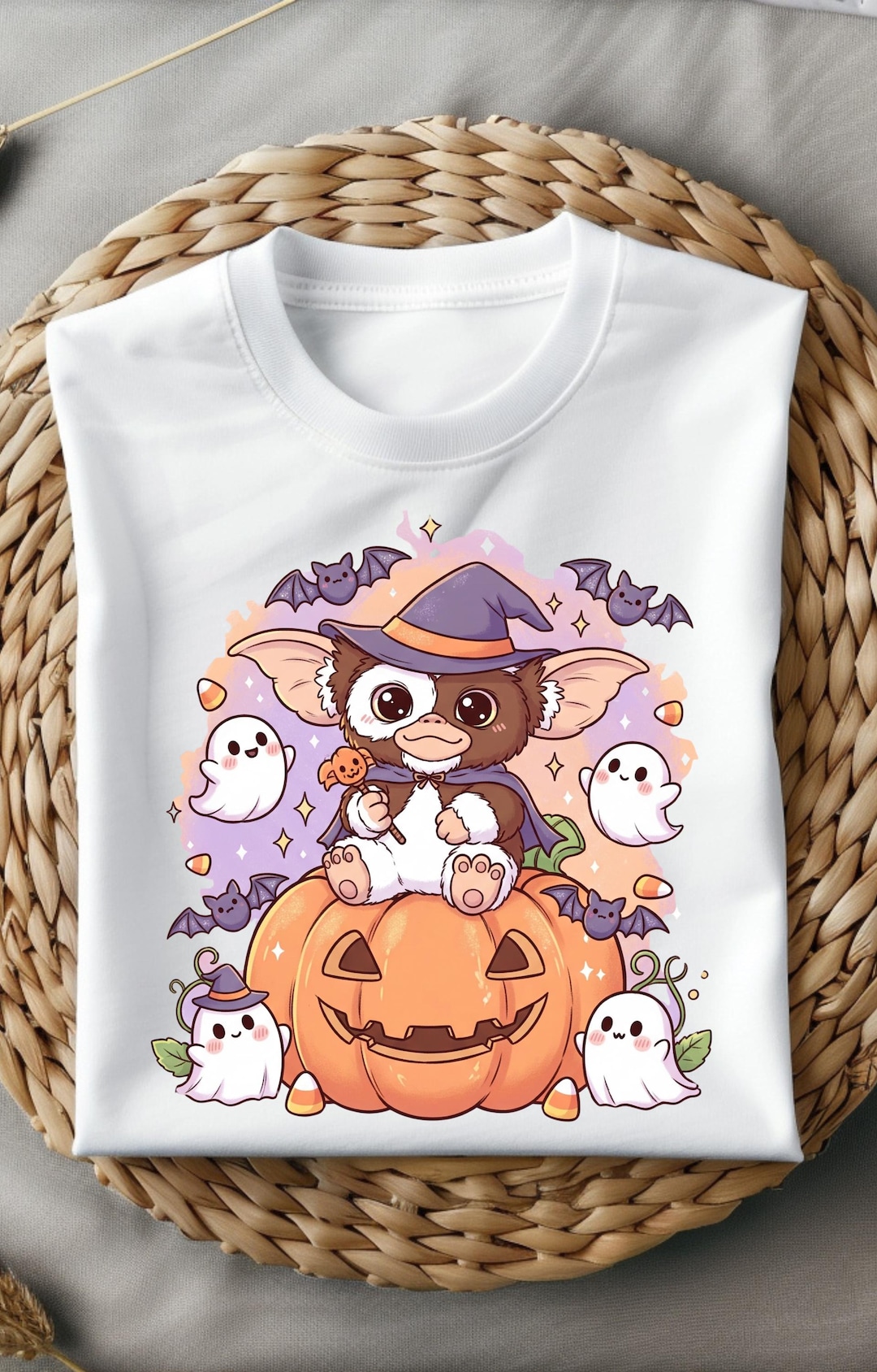 Kawaii Gremlin Witch Clipart – Spooky Halloween PNG (digital Download ...