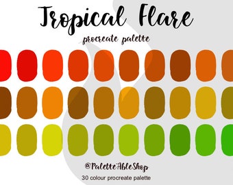 Raspberry Garden Procreate Color Palette iPad Color - Etsy