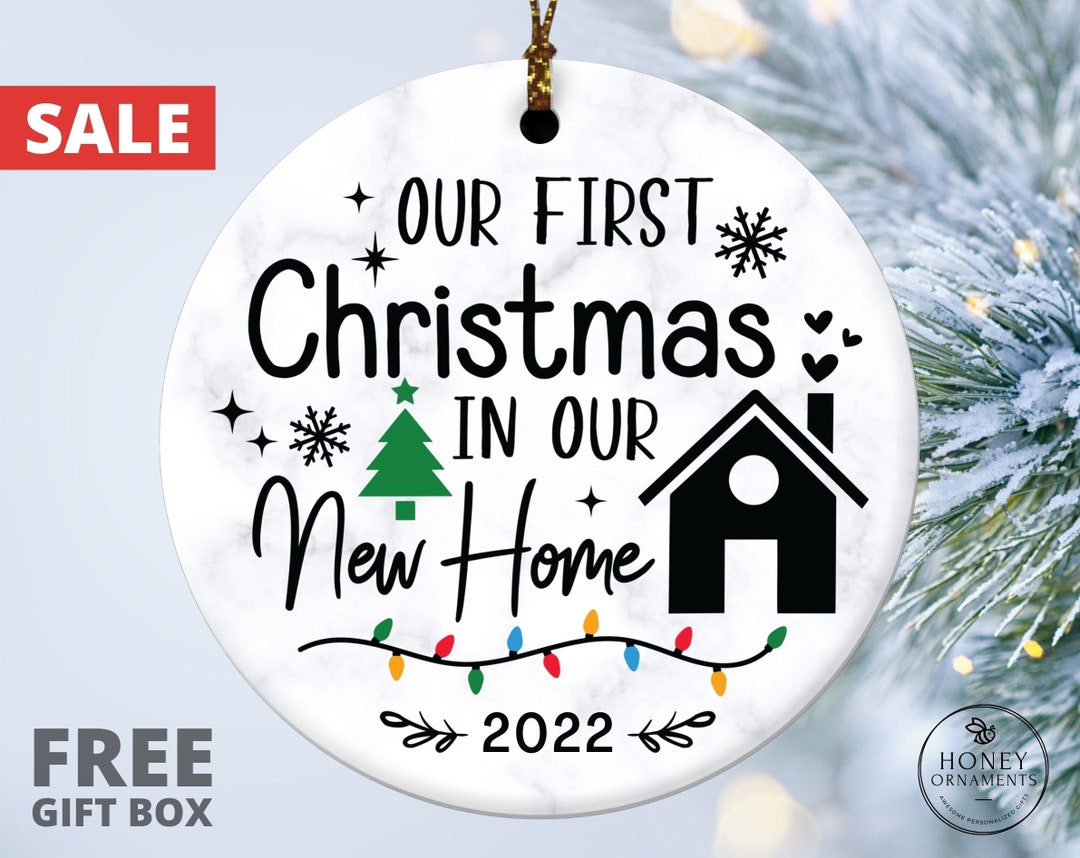 Our New Home Ornament, Personalized First Christmas in New Home ...