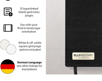 Digital Flashcards for Goodnotes Notability Fully Hyperlinked - Etsy