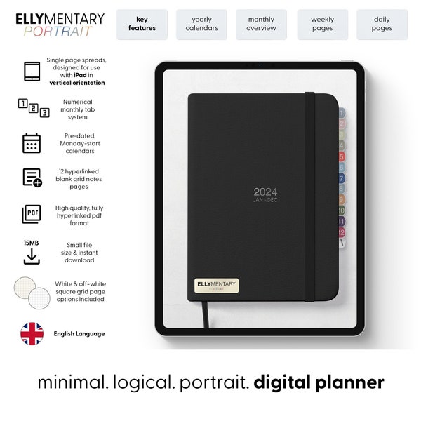 iPad Mini Planner - Etsy