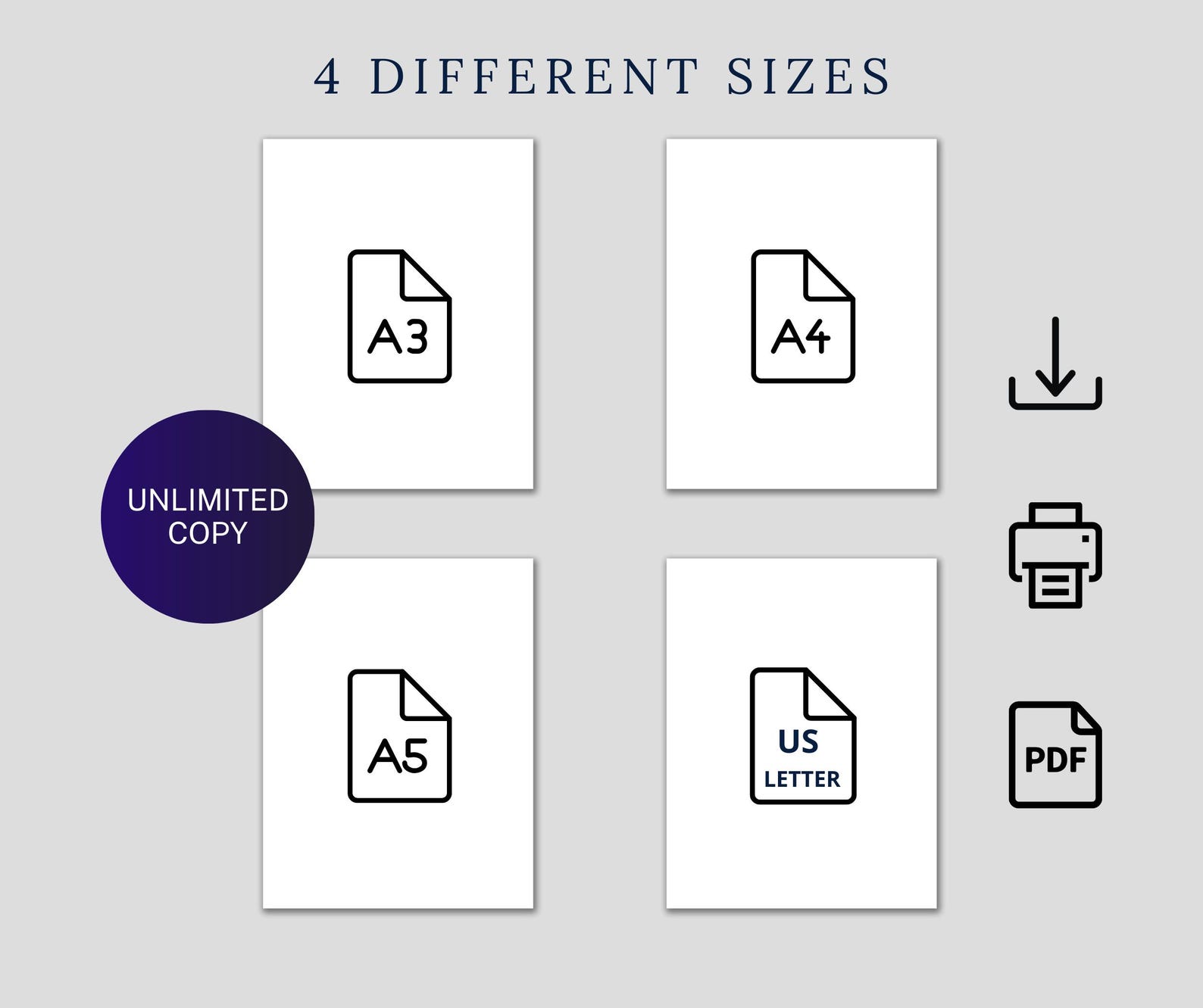 2025 Year Calendar Printable, Yearly Wall Calendar Sunday and Monday ...