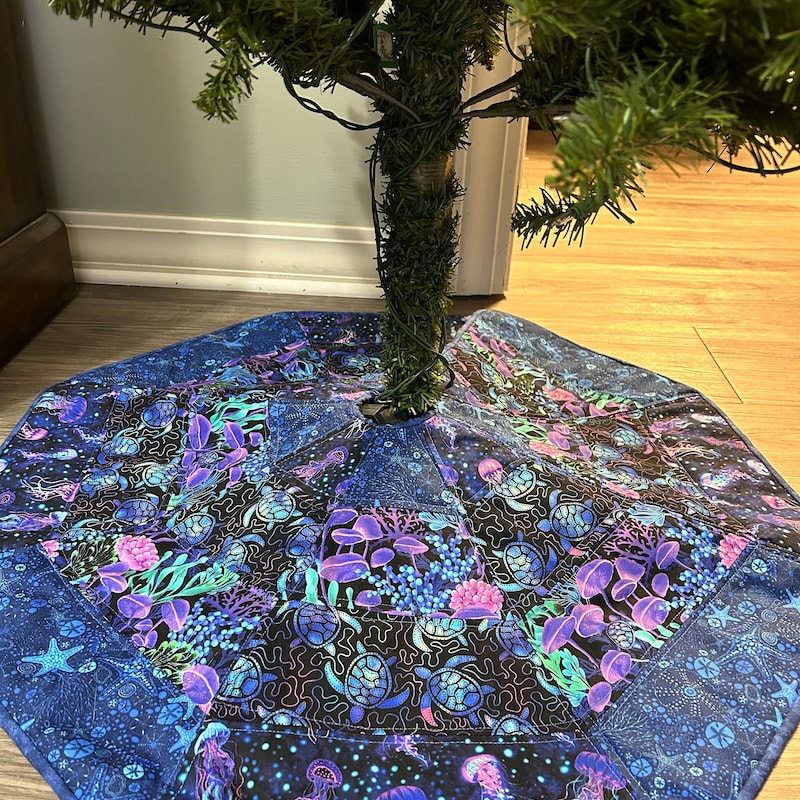 Coastal Tree Skirt - Etsy