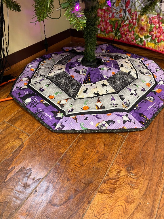 Gnomes in a Row With Spider Webs in the Background Halloween - Etsy