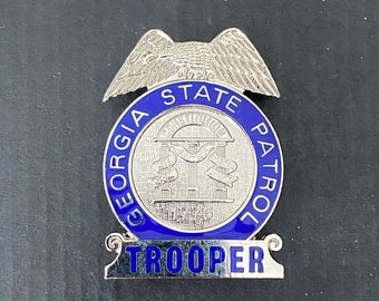 Georgia State Police Badge Svg - Etsy