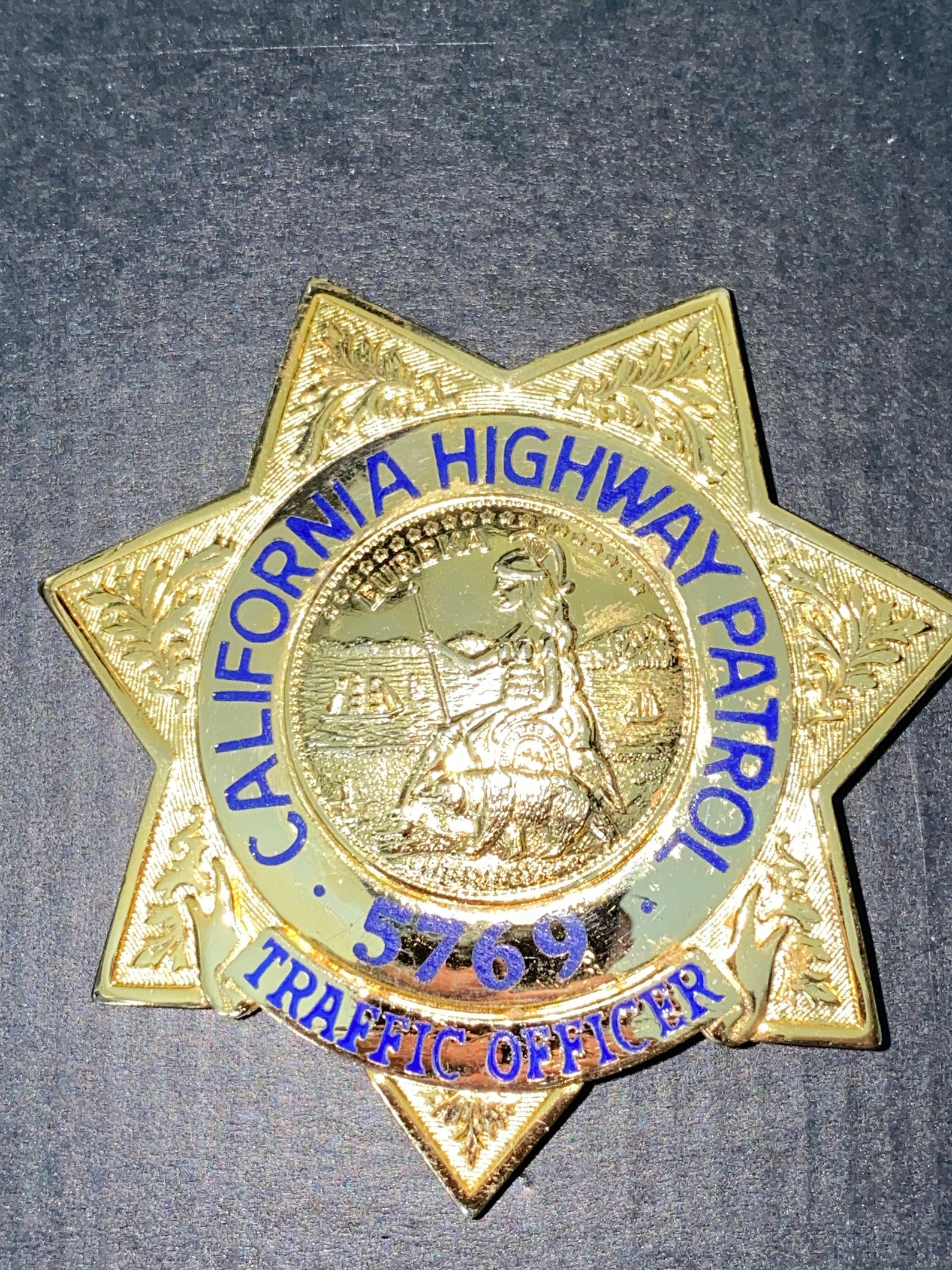 California Highway Patrol Badge - Etsy