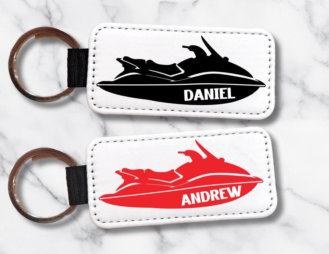 Custom Jet Ski Keychain – Personalized Name Keychain With Color Choice ...