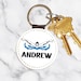 Custom Name Swimming Key Chain, Swimmer Gift, Swim Coach Gift, Swim ...