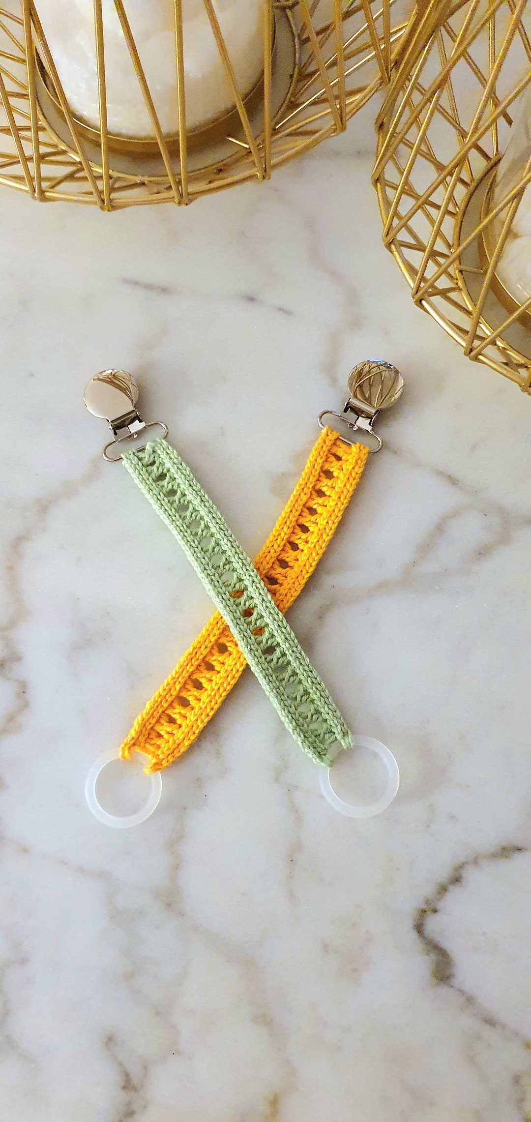 Lace Pacifier Clip PATTERN ENGLISH ONLY - Etsy