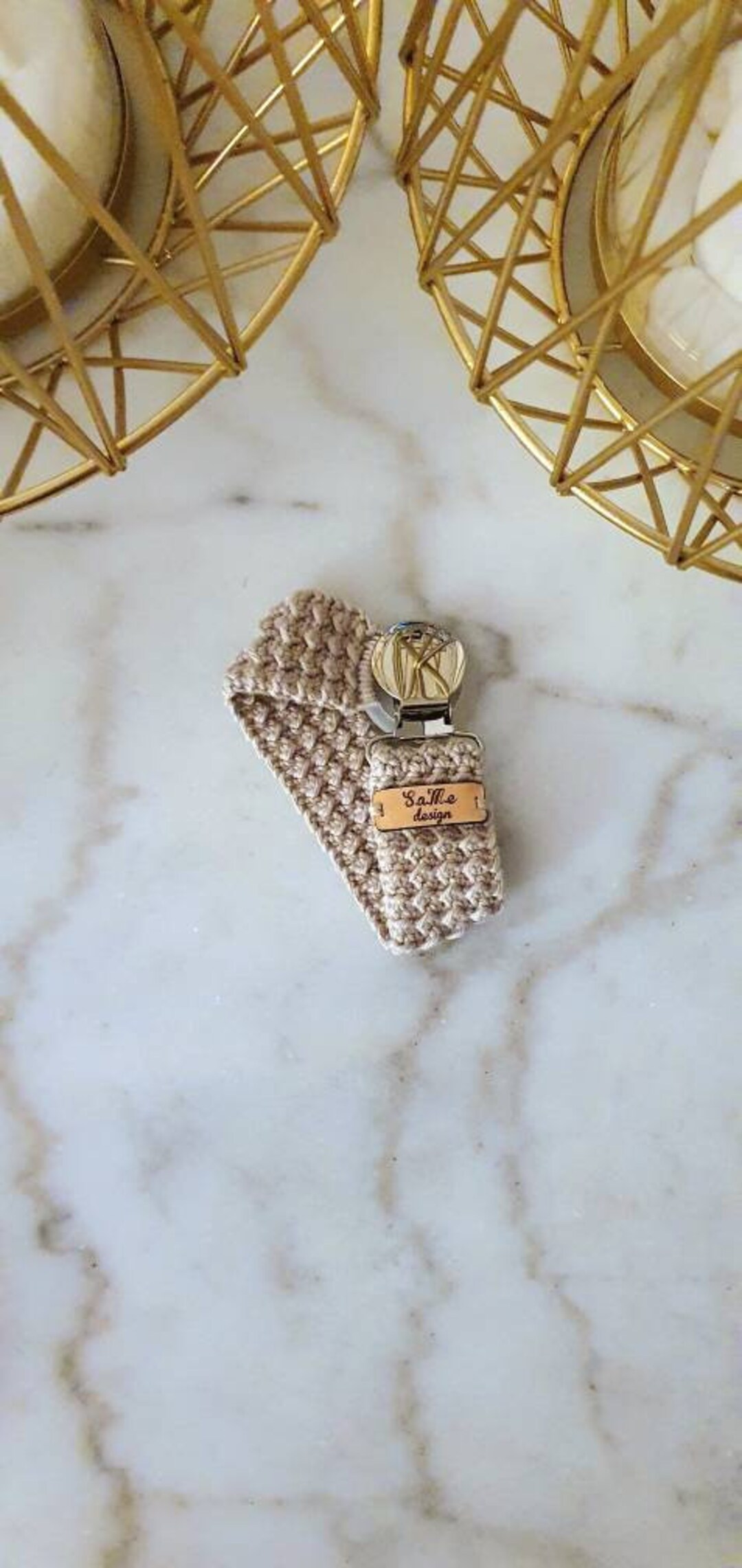 HONEYCOMB Pacifier Clip PATTERN ONLY - Etsy