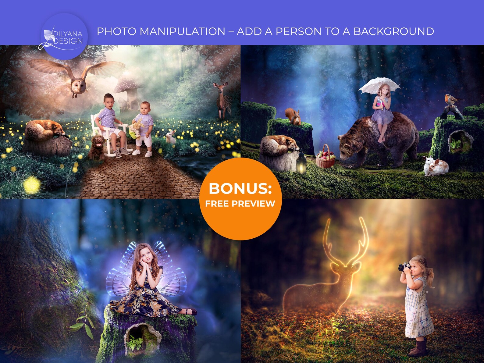 Photo Editing Service; Background Change; Photo Manipulation; Add a ...