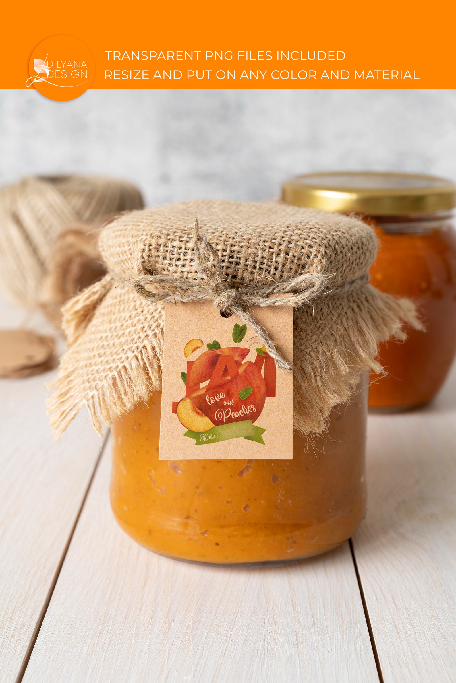 Printable Jam Labels; 12 Different Fruits; Many Sizes for Print ...