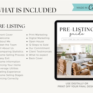 Seller Pre-listing Presentation | Real Estate Template | Seller Guide ...