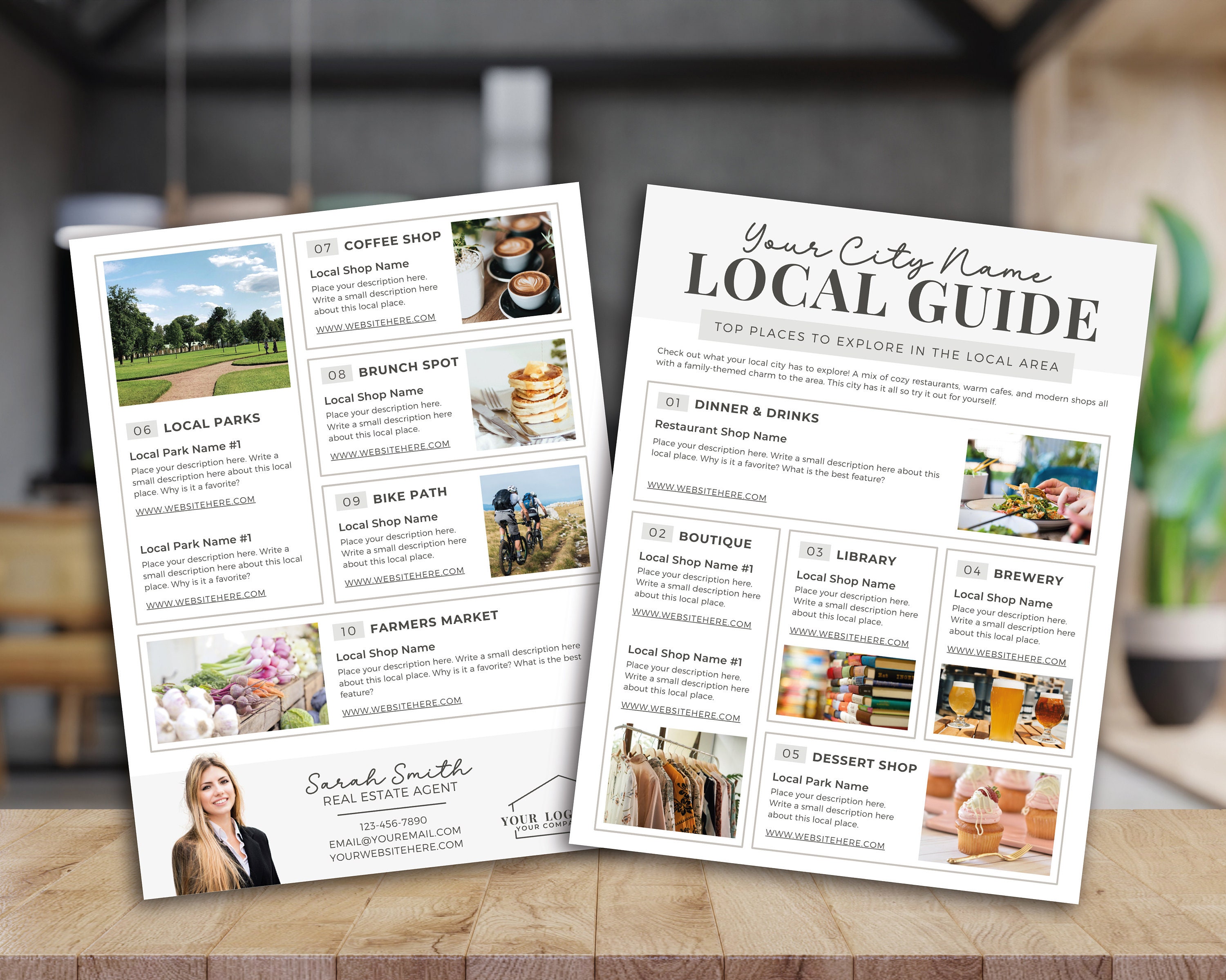 Real Estate Local Guide | Welcome Guide | Real Estate Marketing | City ...
