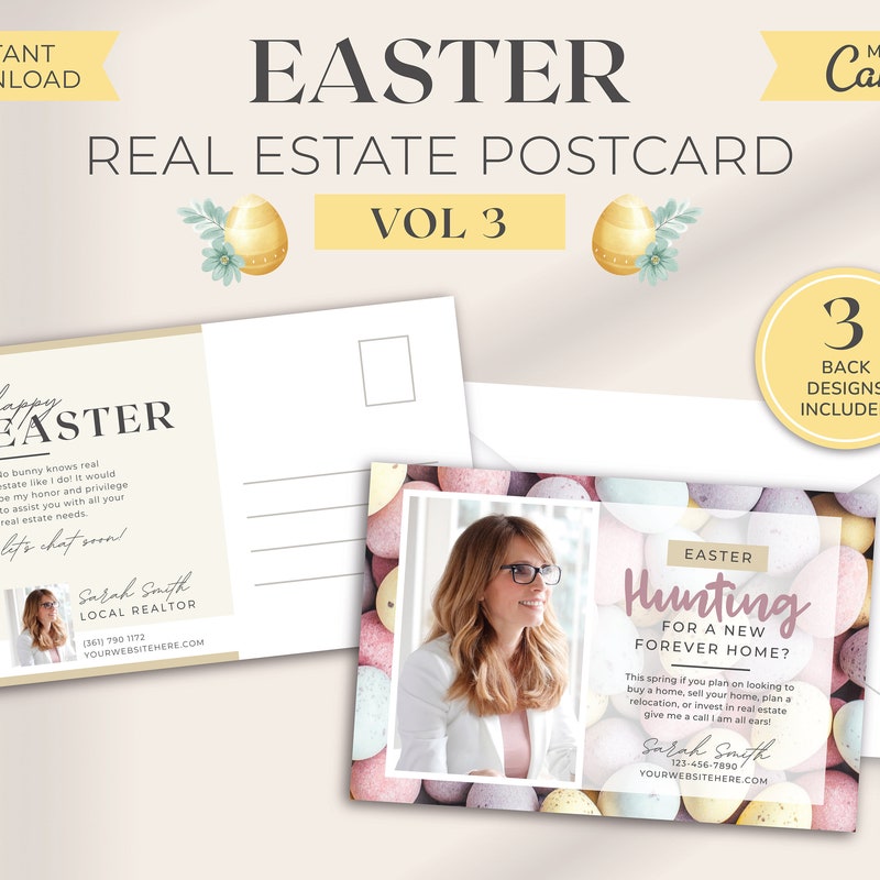 Easter Postcard - Etsy