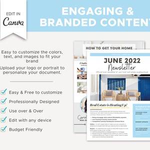 Real Estate June Newsletter | Real Estate Marketing | Realtor ...