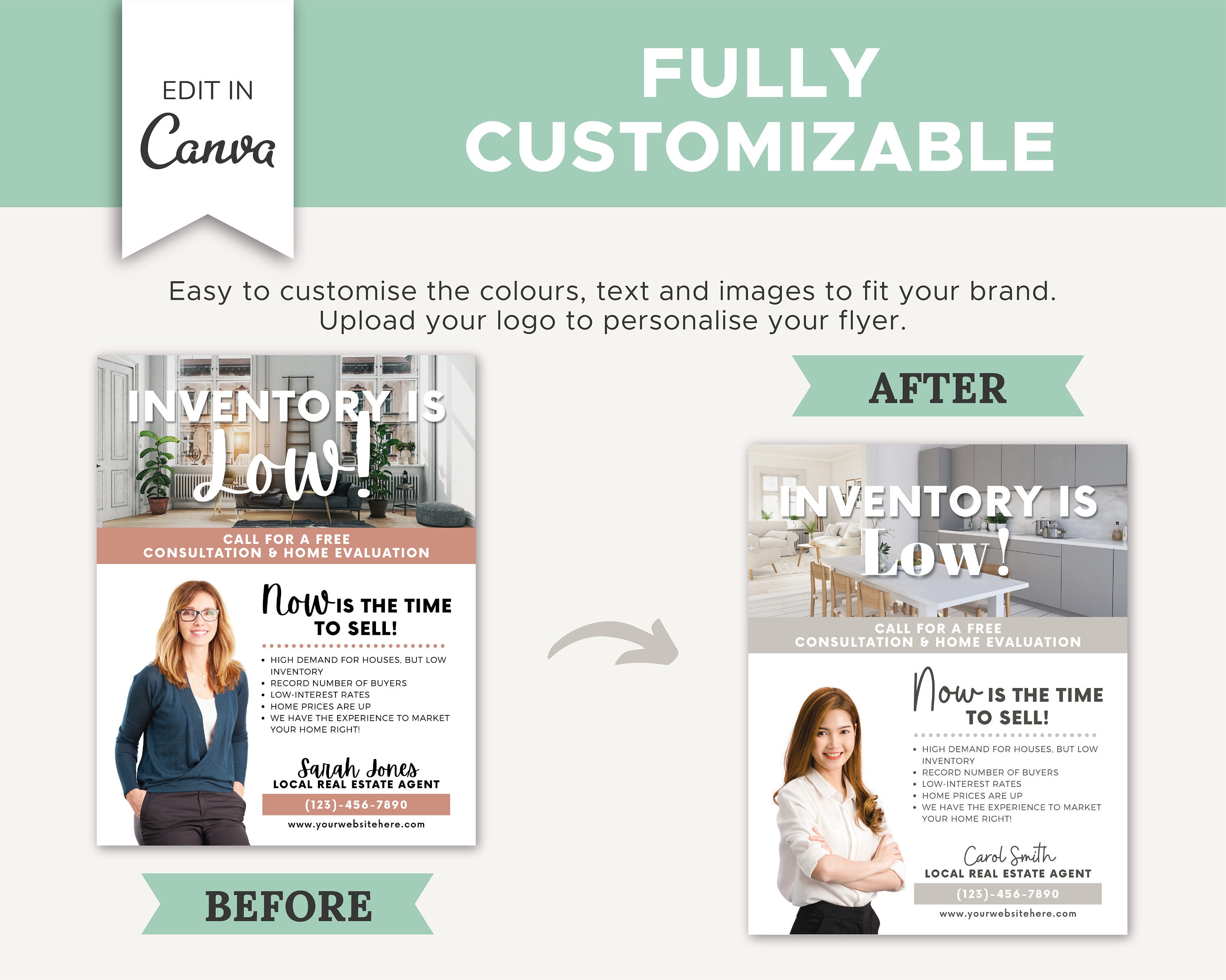 Real Estate Low Inventory Flyer Real Estate Marketing Real - Etsy