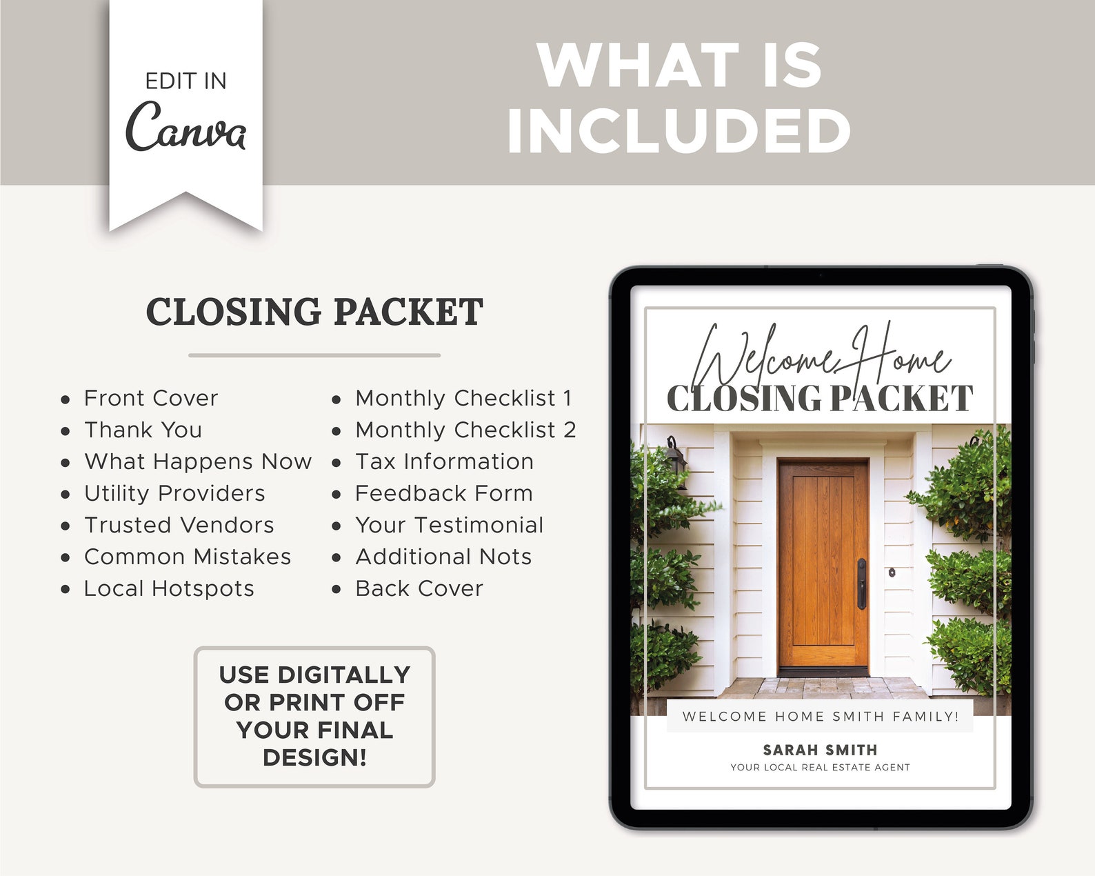 Real Estate Closing Packet | New Home Guide | Real Estate Marketing ...