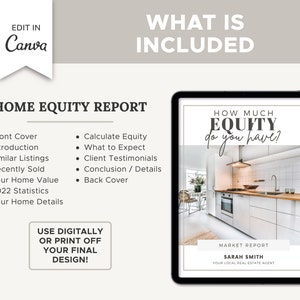 Real Estate Equity Guide | CMA Packet Clients | Real Estate Marketing ...