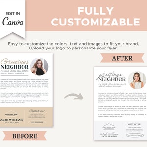 Real Estate Introduction Flyer Template | Hello Neighbor Letter | New ...